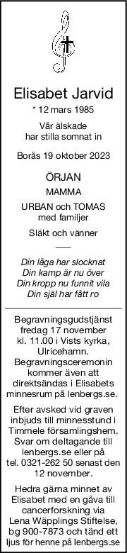 Familj - Dödsannonser - Ulricehamns Tidning