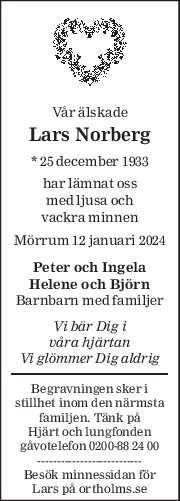 Familj - Dödsannonser - Sydöstran