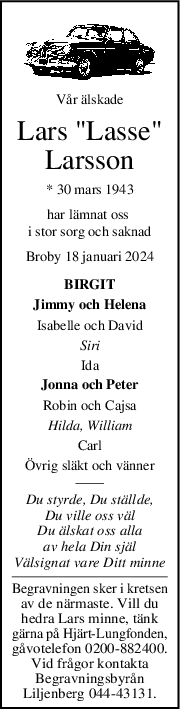 Familj - Dödsannonser - Norra Skåne