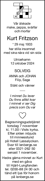 Familj - Dödsannonser - Ulricehamns Tidning